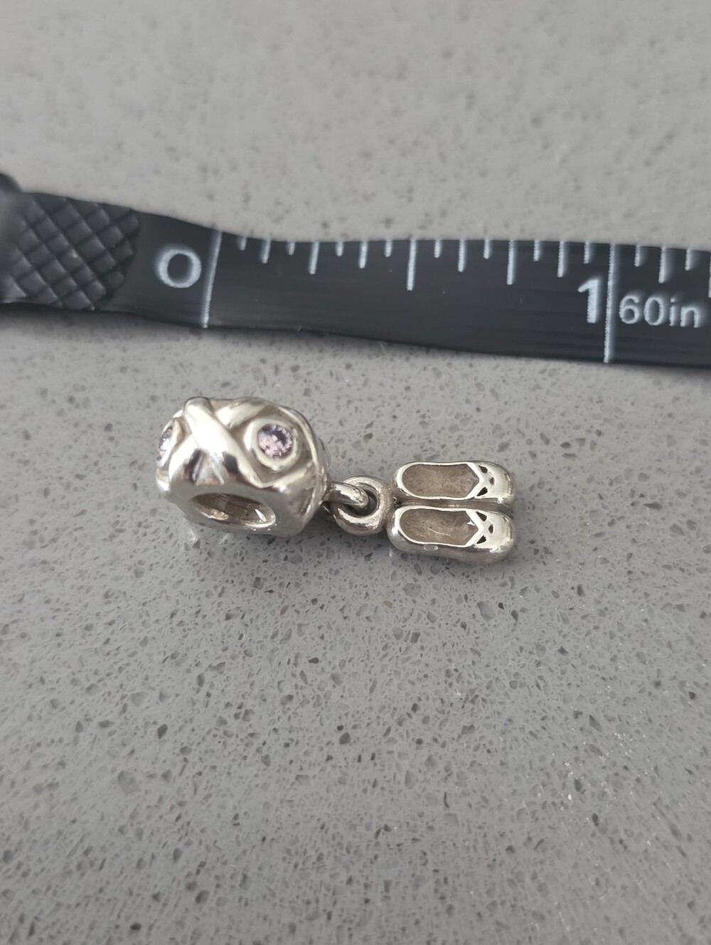 Pandora | Jewelry | Pandora Authentic Sterling Silver Ballet Slippers ...